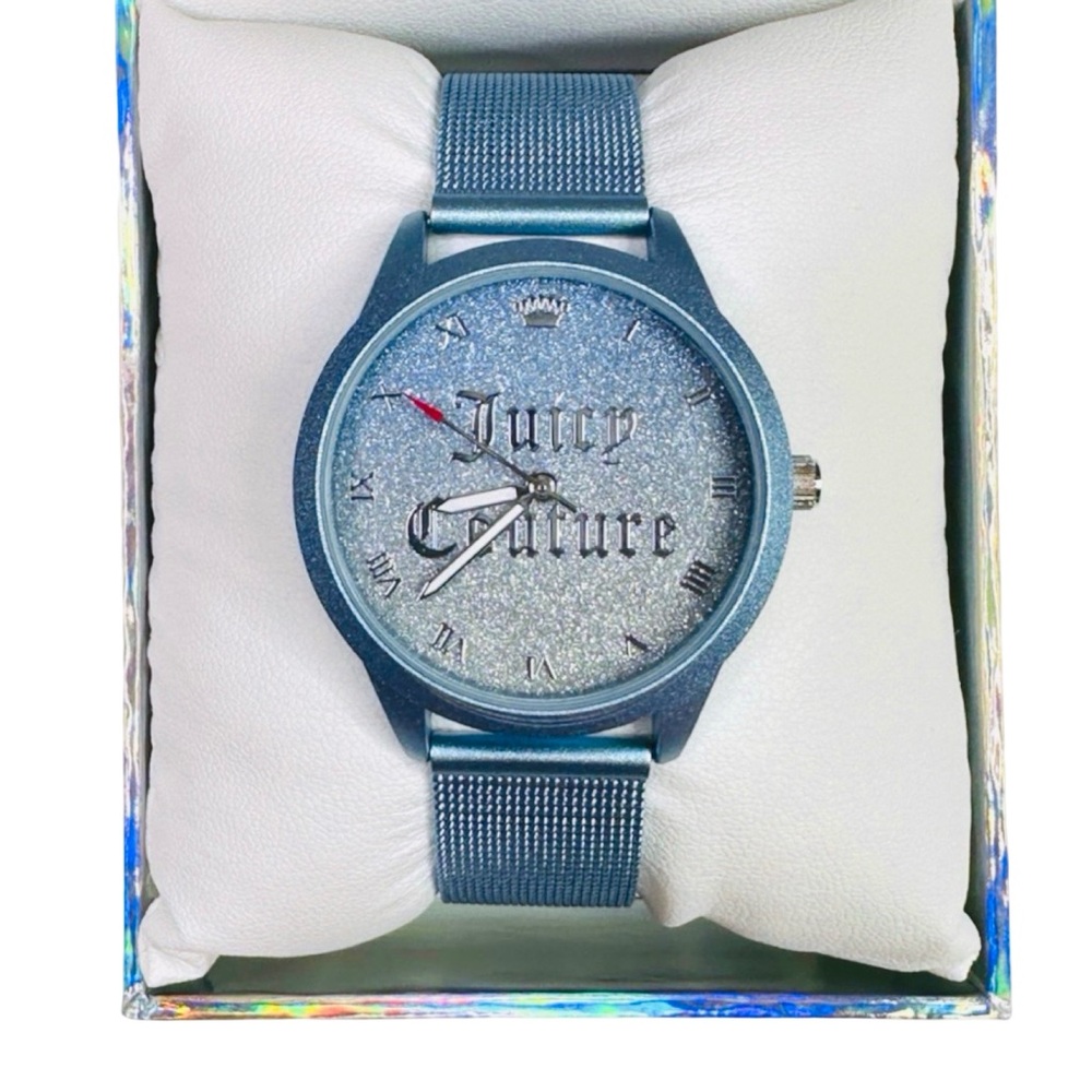 Juicy Couture Black Label Ice Blue Quartz Analog Wris… - Gem